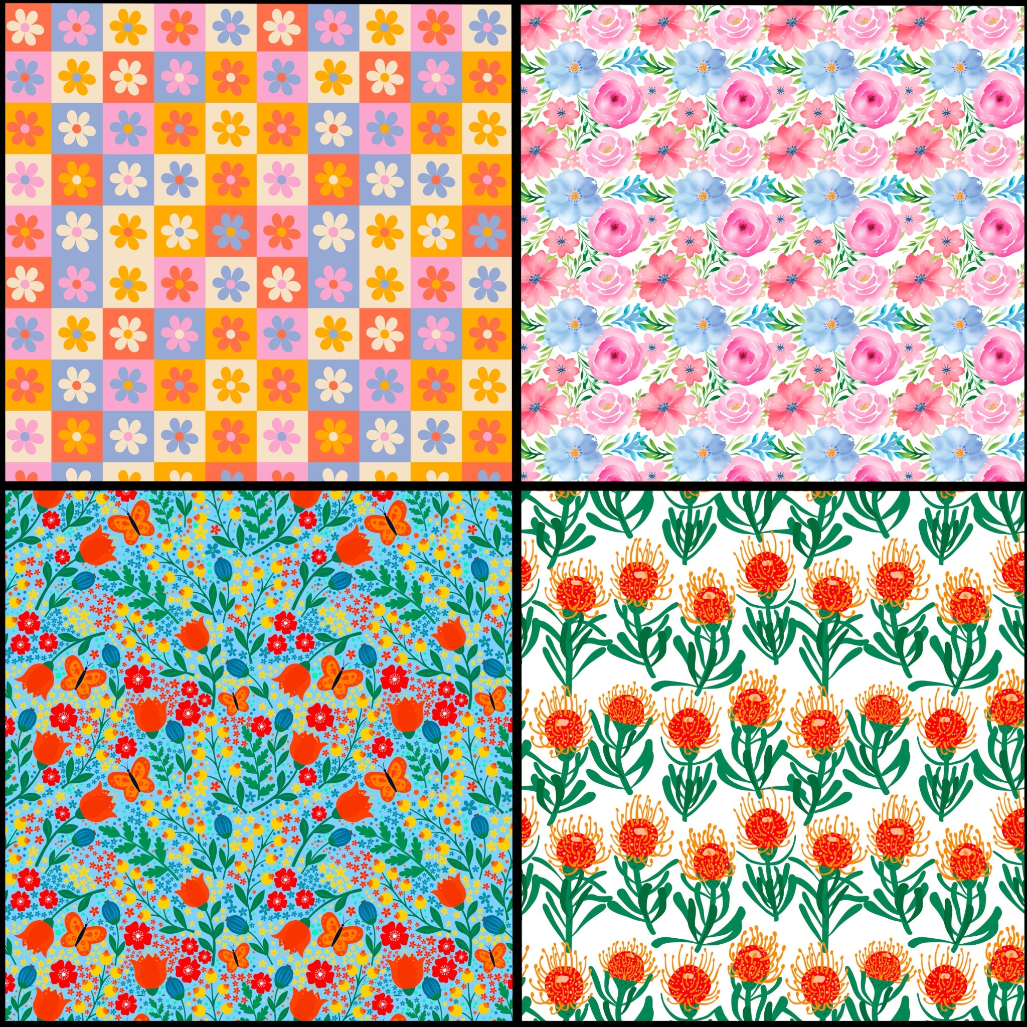 Flowers - Transfer Sheets – Cut, Clay & Craft