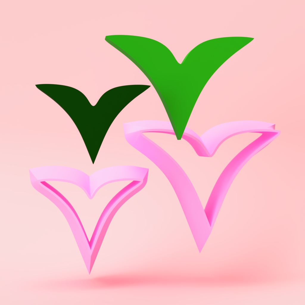 Simple V Shaped Leaf Polymer Clay Cutter – Cut, Clay & Craft