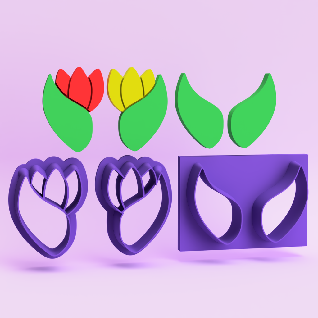 Tulip Polymer Clay Cutter – Cut, Clay & Craft