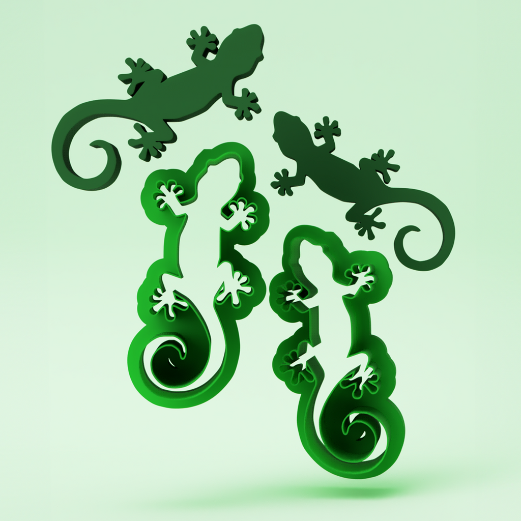 Gecko Polymer Clay Cutter – Cut, Clay & Craft