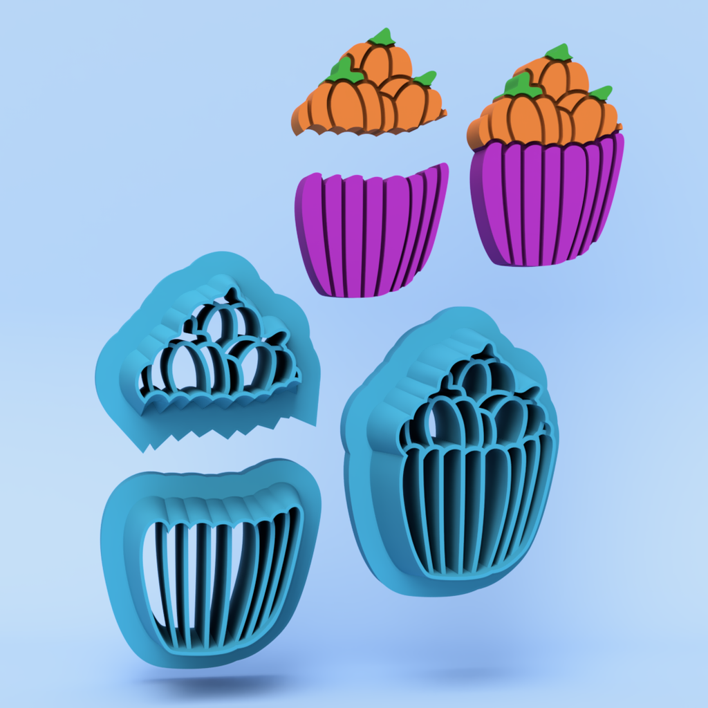 Pumpkin Popcorn - Polymer Clay Cutters – Cut, Clay & Craft