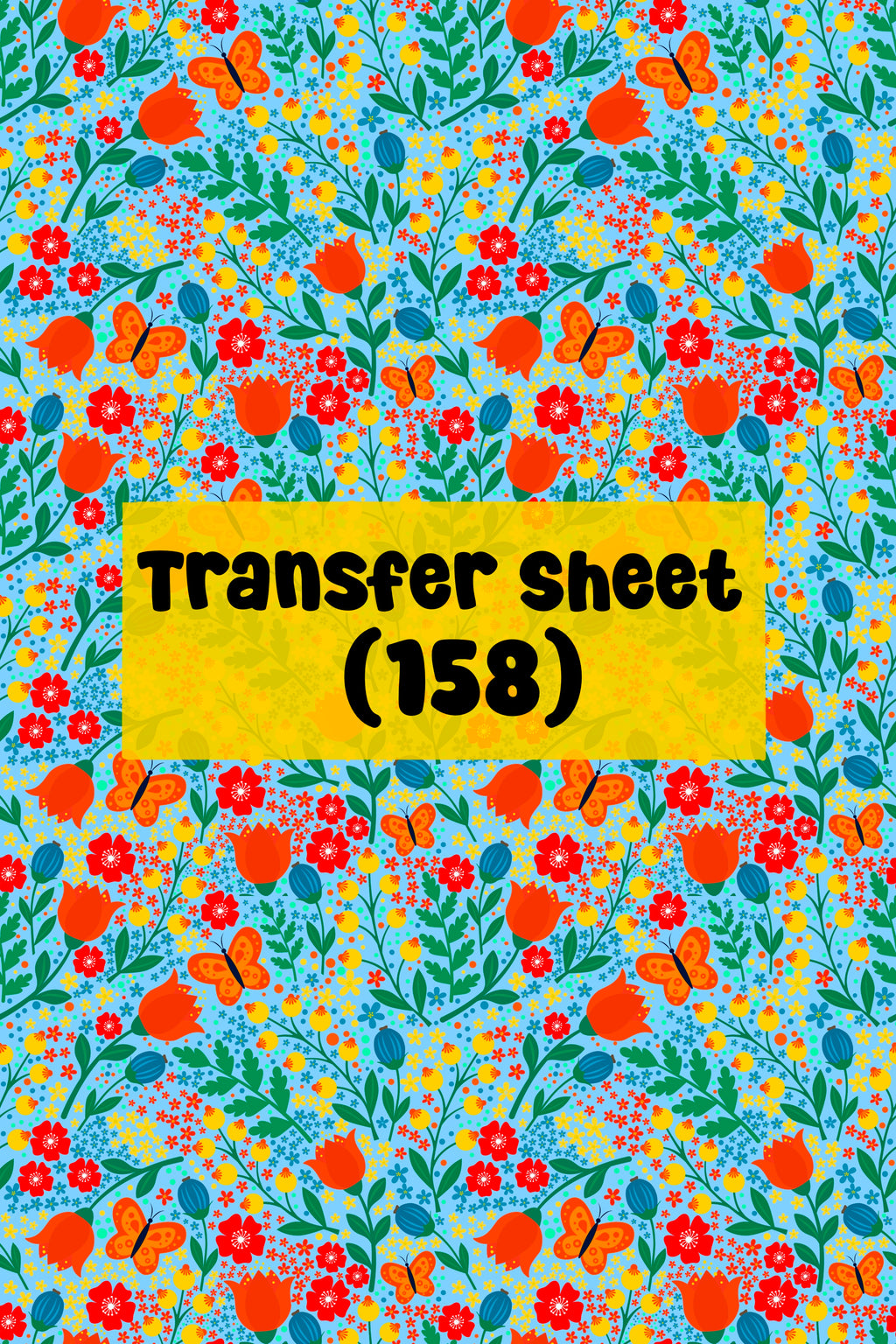 Flowers (26) Transfer Sheet – Cut, Clay & Craft